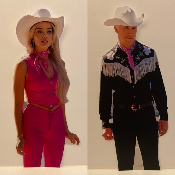 Barbie | Art | Barbie Margot Robbie Ken Ryan Gosling Cardboard Cutout ...